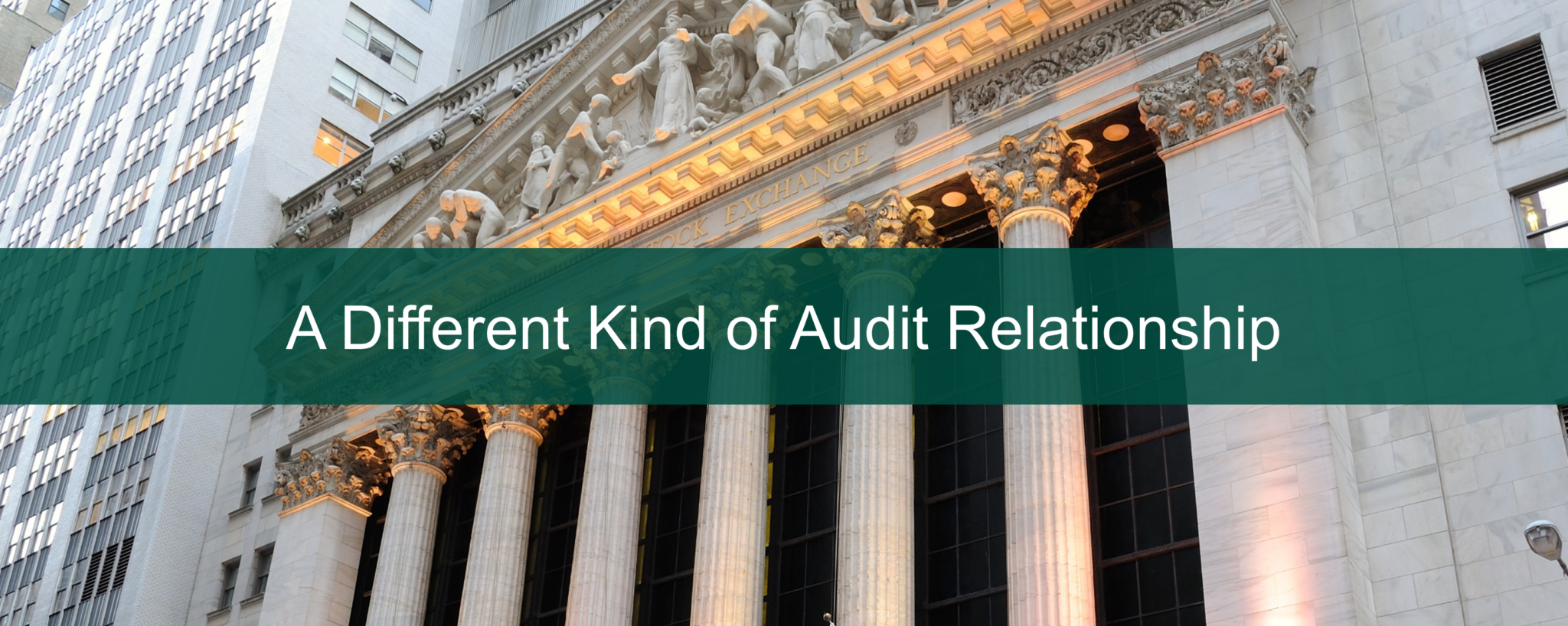 A Different Kind of Audit Relationship - Kreischer Miller IIG
